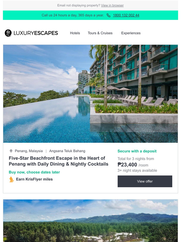 luxury escapes UK: Luxe Escape in the Heart of Penang | Khao Lak ...