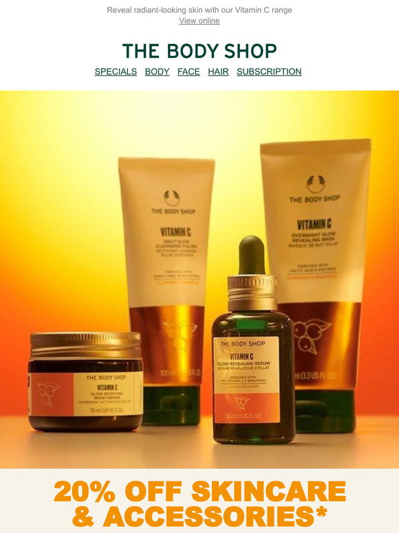 The Body Shop: Our 4-step glowy skin routine | Milled