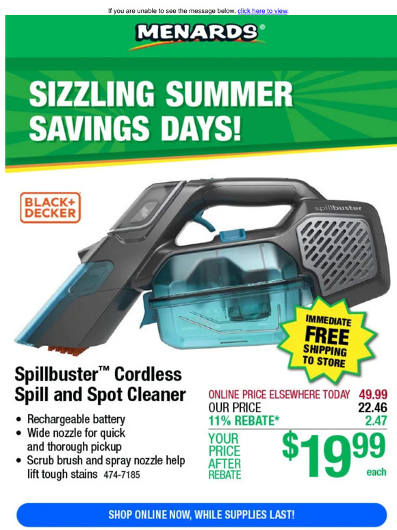 Menards: Menards® Sizzling Summer Savings Days! | Milled