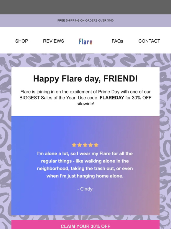 Flare: SAVE BIG ON FLARE DAY!!! | Milled