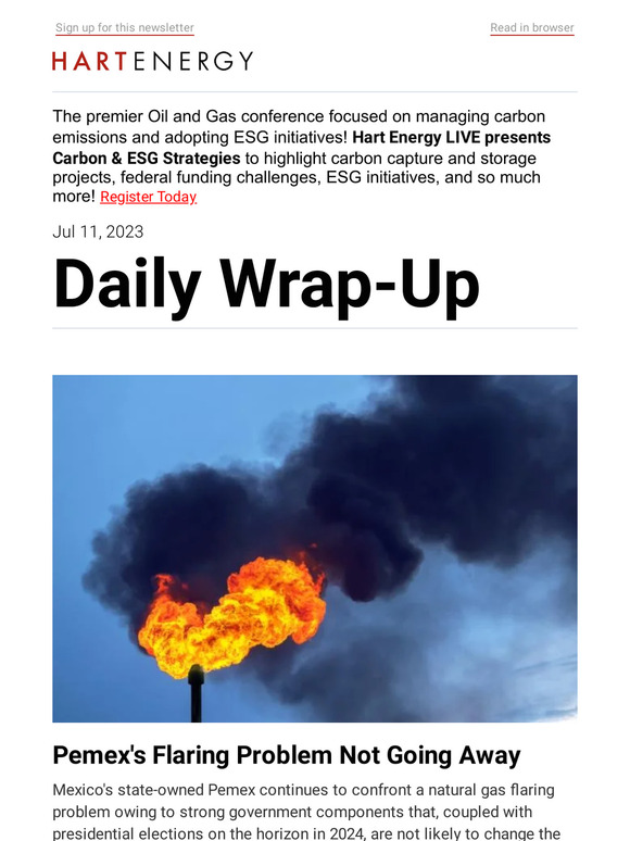 Hart Energy: Daily Wrap-Up: Pemex's Flaring Problem Not Going Away; Ring Energy Bolts-on in ...