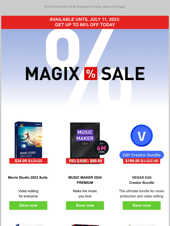MAGIX: The 2023 versions of best-selling MAGIX software are here ...