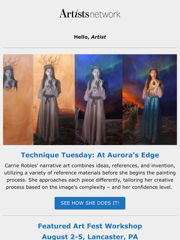 Artists Network: Painting with Meaning | Milled