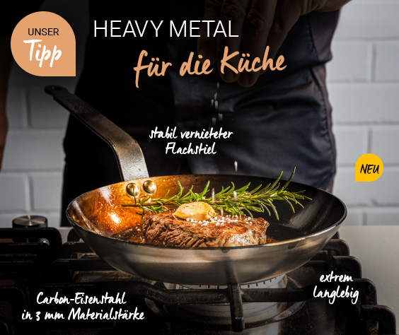 LUSINI: 💡 Unser Tipp: Eisenpfanne Aronus | Milled