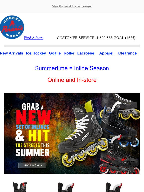 Perani's Hockey World: Summertime = Inline Season | Milled