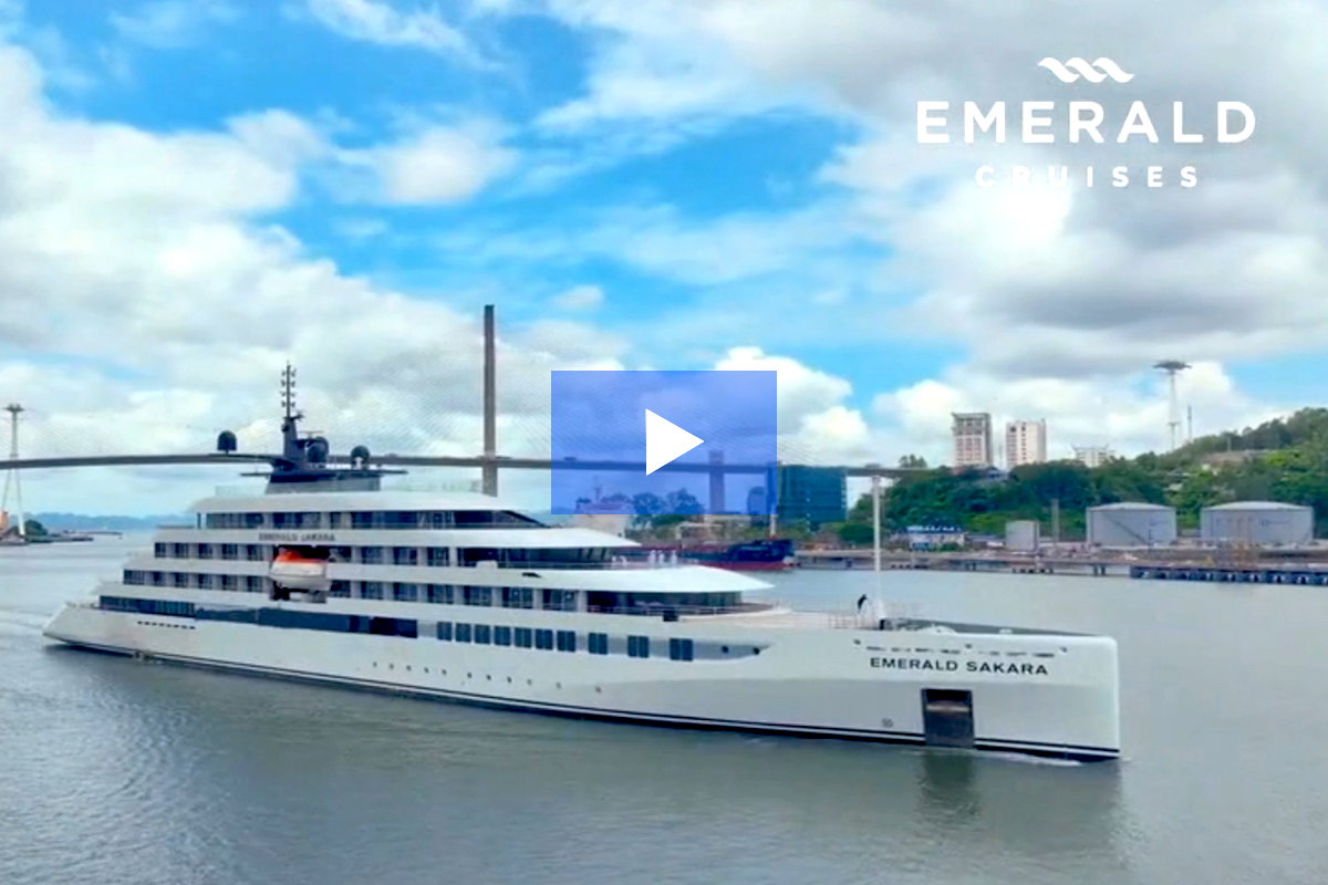 Emerald Cruises: Seed - A sneak peek into Emerald Sakara's sea trials ...