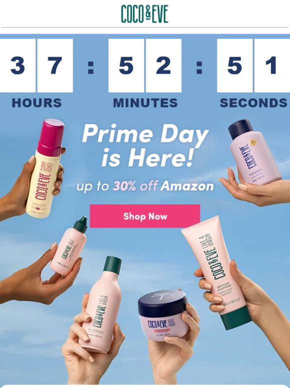 Coco & Eve: Amazon Prime Day starts NOW! | Milled