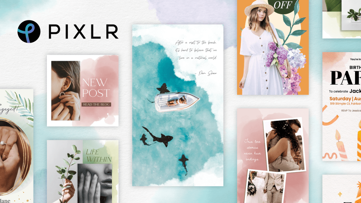 pixlr: 🎨 FREE Watercolor Templates: Design magic at your fingertips ...