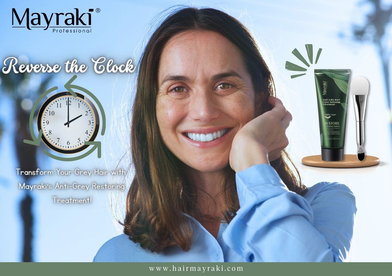Mayraki: ⏰ Reverse the Clock: Transform Your Grey Hair with Mayraki's ...
