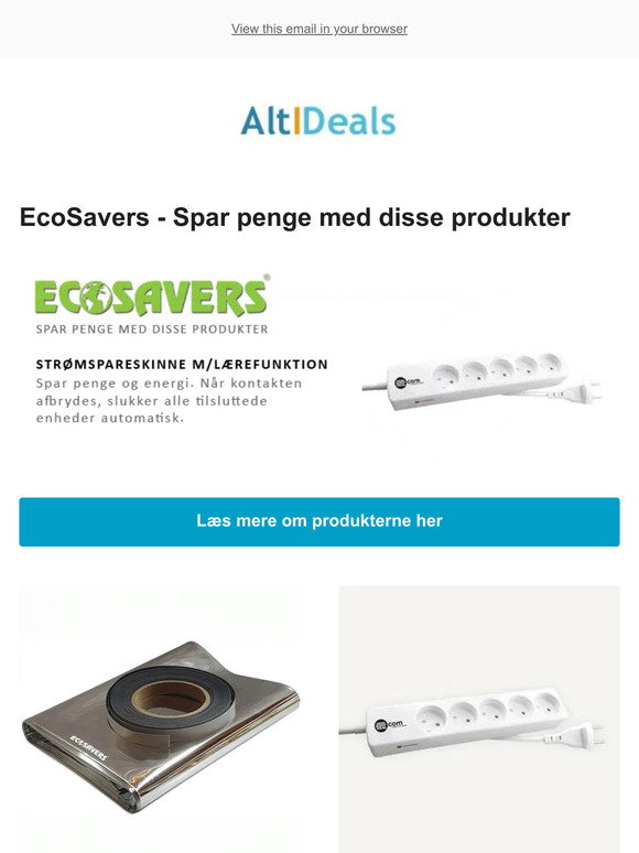 NEW YORK FIRST: EcoSavers - Spar penge med disse produkter | Milled