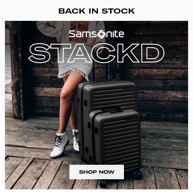 Case: Samsonite StackD - Back In Stock 💼 | Milled