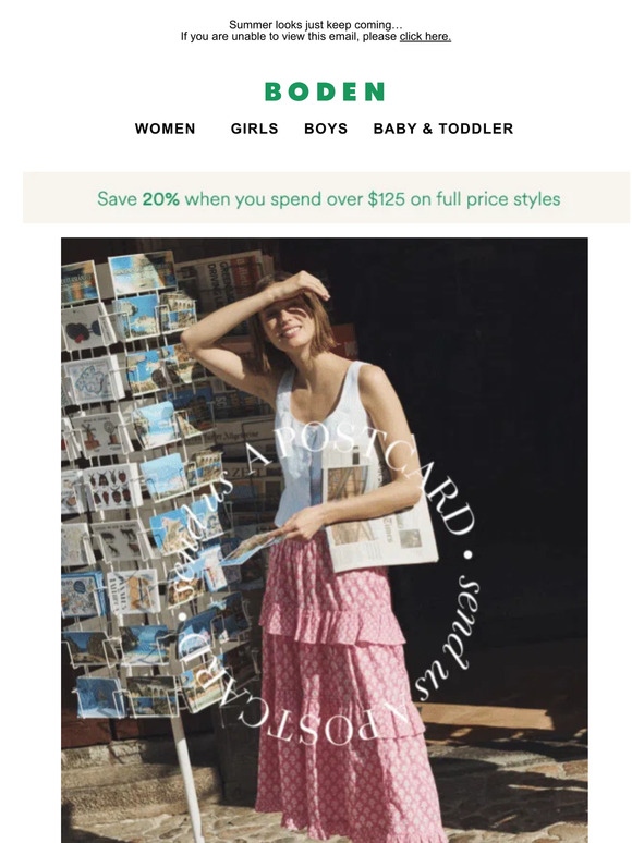 Boden USA: This school dress is a ROARING success | Milled