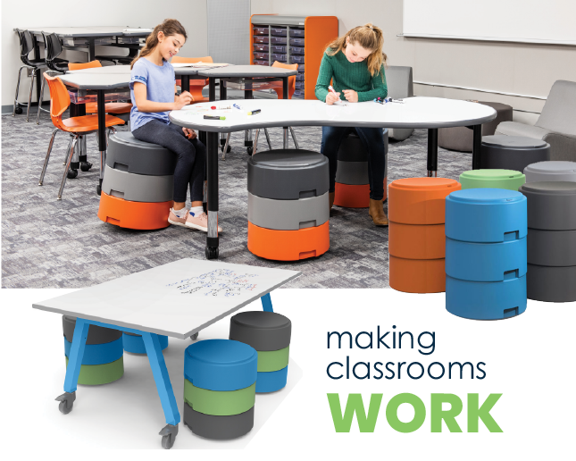 Brodart: Making Unique & Adaptive Classrooms | Milled