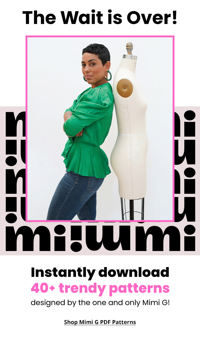 Simplicity Patterns: Introducing Mimi G PDF Patterns! | Milled
