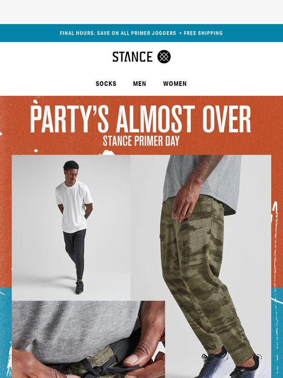 Stance: Only A Few Hours Remain For Stance Primer Day Savings | Milled