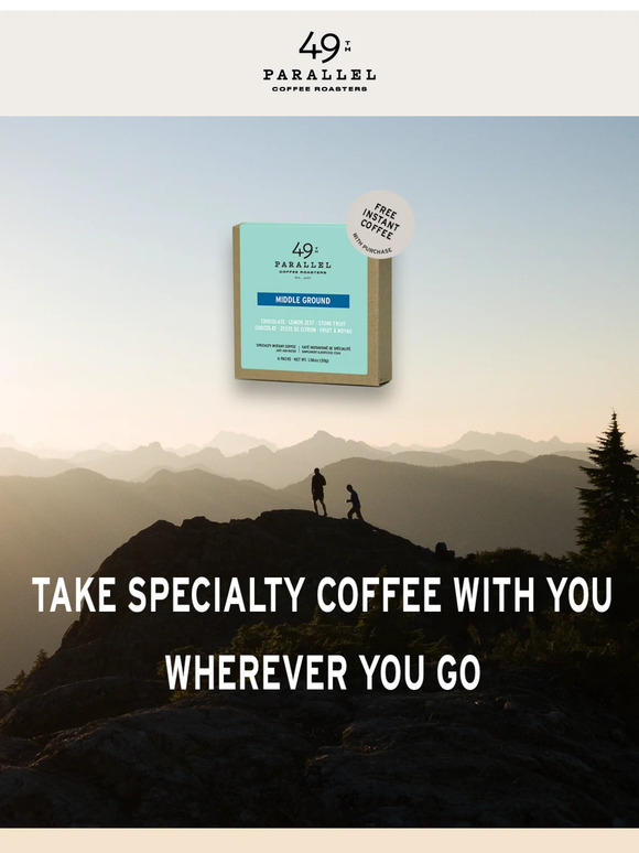 49th Parallel Coffee Roasters: Get a FREE instant coffee with purchase ...