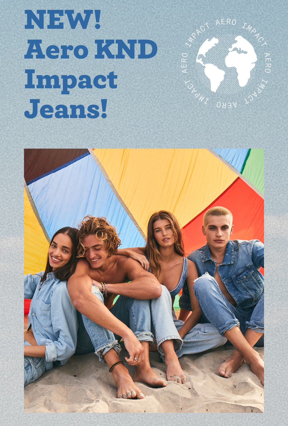 Aéropostale: AERO BTS SALE: 50% Off NEW! Aero KND Impact Jeans ♻️🌎 | Milled