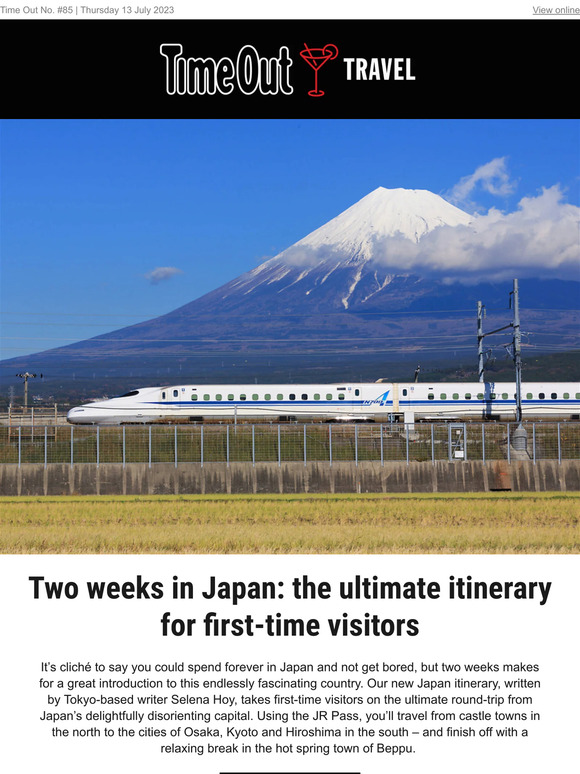 timeout: The ultimate two-week Japan itinerary 🇯🇵 | Milled