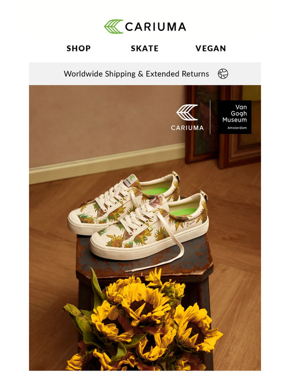 Cariuma: NEW: CARIUMA + THE VAN GOGH MUSEUM | Milled