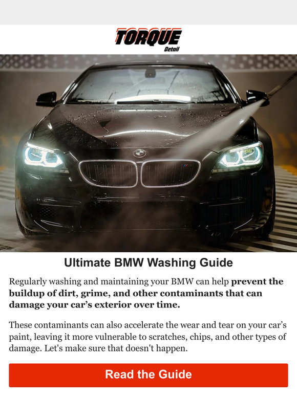 Torque Detail: The Ultimate Guide to Washing Your BMW | Milled