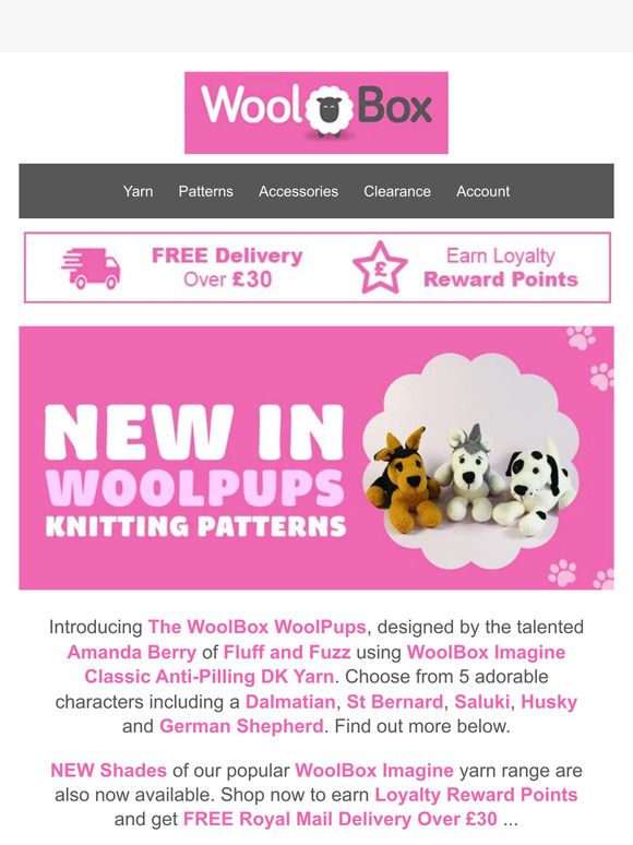 WoolBox: Introducing The WoolBox Wool Pups - Now Exclusively Available ...