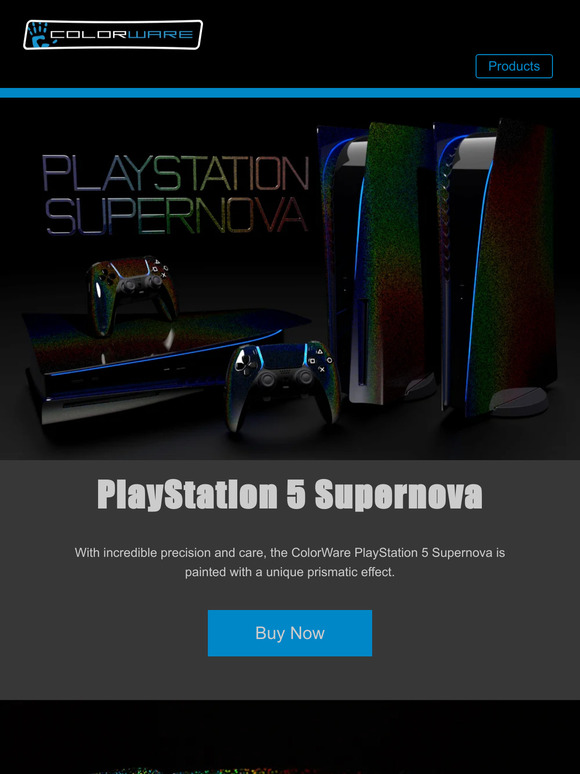Retro Airpods: ColorWare PlayStation 5 SuperNova Now Available | Milled