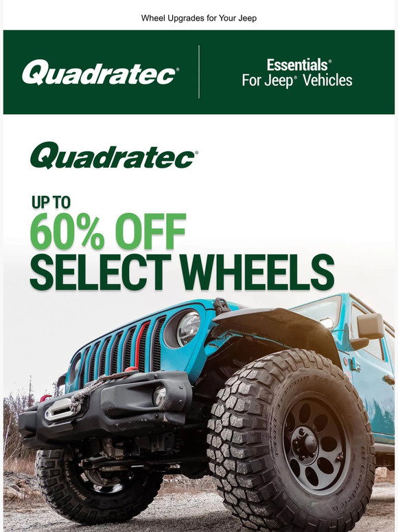 Quadratec: Best Selling Wheels, Now on Sale! | Milled