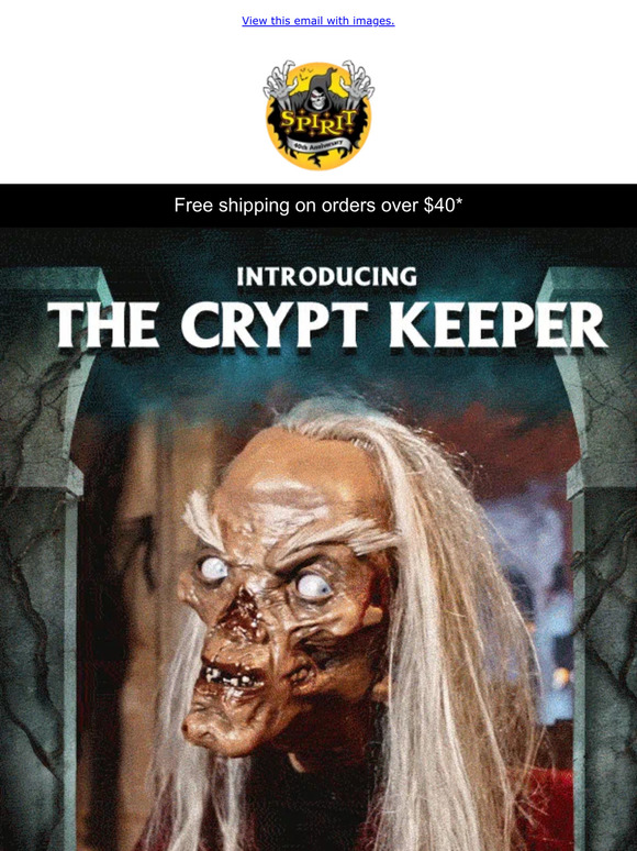 Spirit Halloween: 💀 NEW animatronic: The Crypt Keeper | Milled