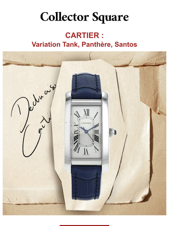Collector Square: Cartier : variation Tank, Panthère, Santos... | Milled