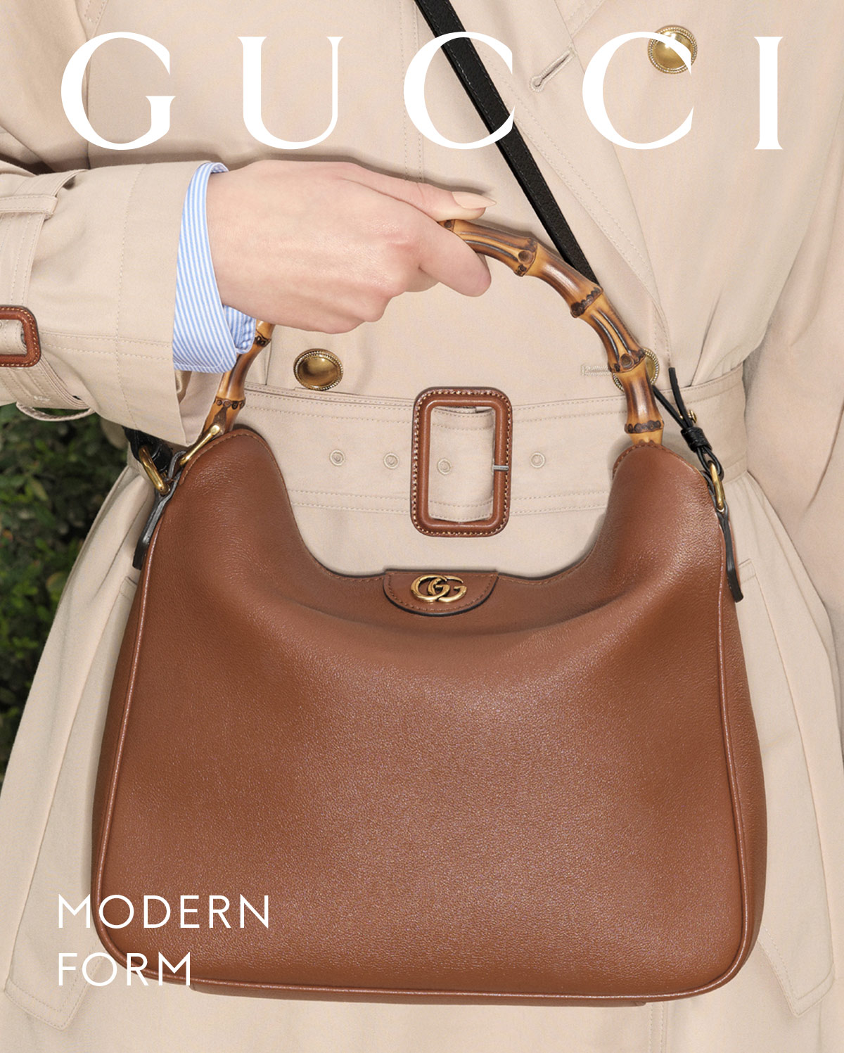 Gucci: Modern Form: Gucci Diana | Milled