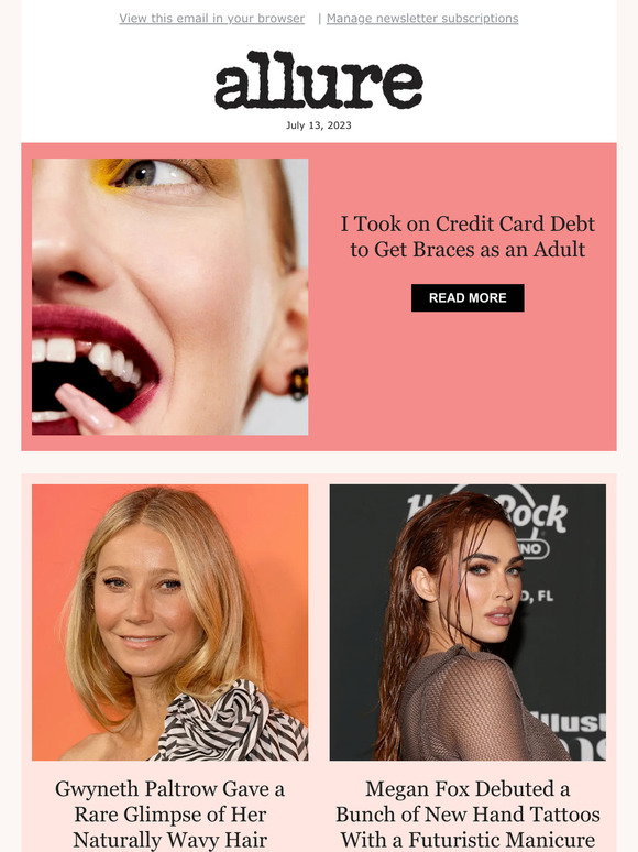 Allure Beauty Box: Megan Fox Got a Bunch of Cute Hand Tattoos With Her ...