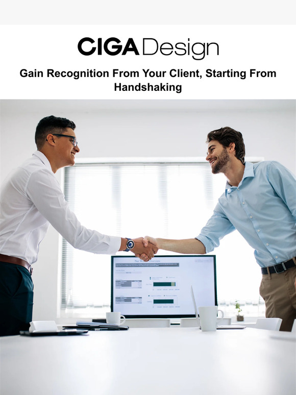 CIGA Design: Gain Recognition Starting From Handshaking | Milled