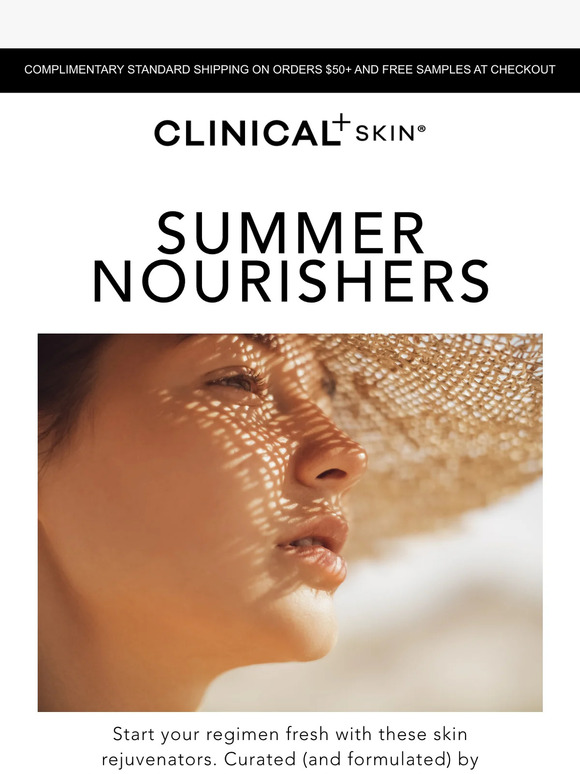 Clinical Skin: Derm-curated for visibly nourished skin. | Milled