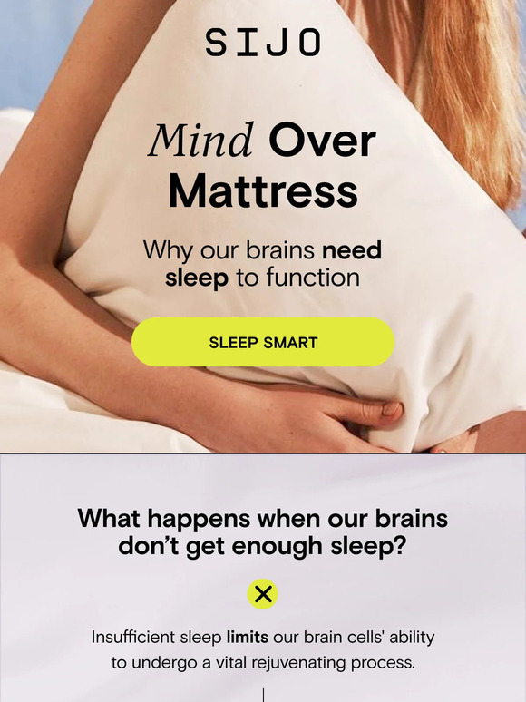 Sijo: Sleep on the brain? 🧠 | Milled