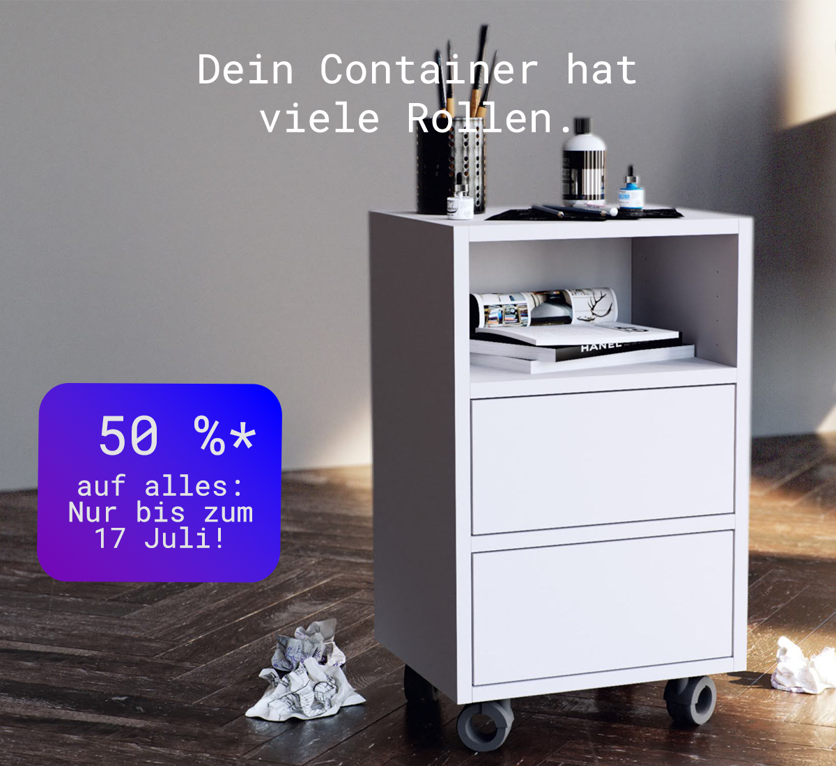 MYCS: Flexibel mit Rollcontainern! | Milled