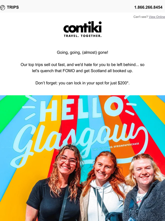 Contiki: Did you mean to leave this? | Milled