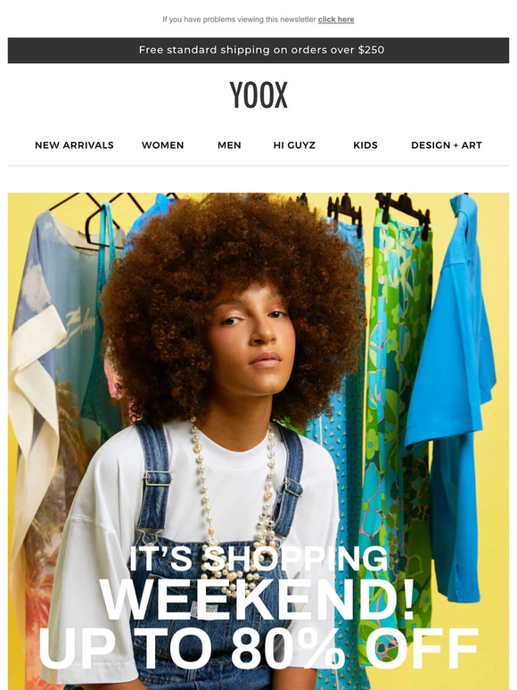 YOOX: Happy Birthday to YOOX: celebrate with us! | Milled