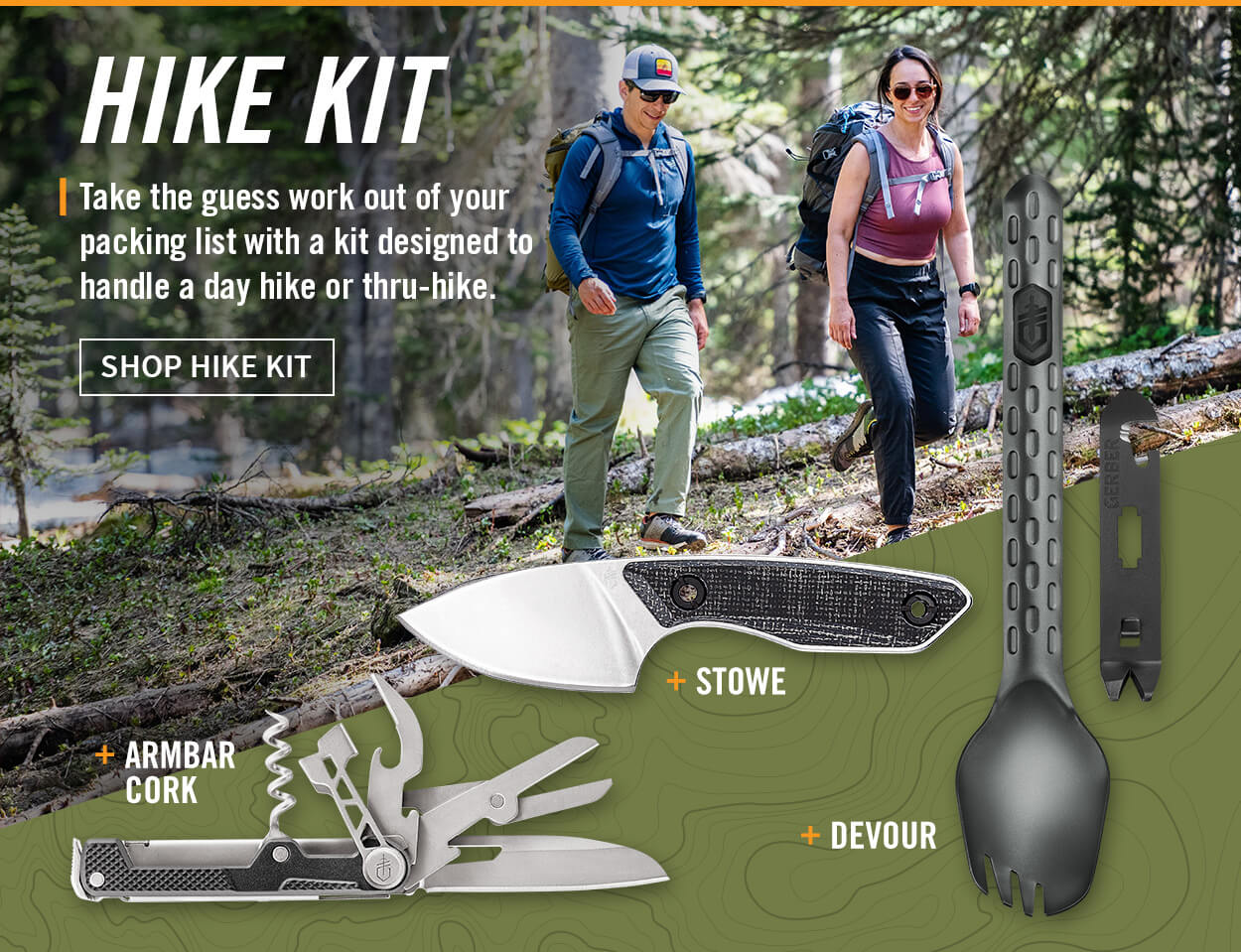 Gerber Gear: Kits for all activities. | Milled