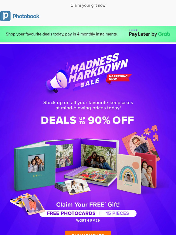 Photobook: 💥 Madness Markdown Sale is LIVE | Milled