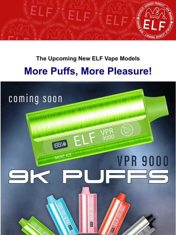 HoneyStick: New Elf Vape Models With Power of 9000 Puffs💨 | Milled