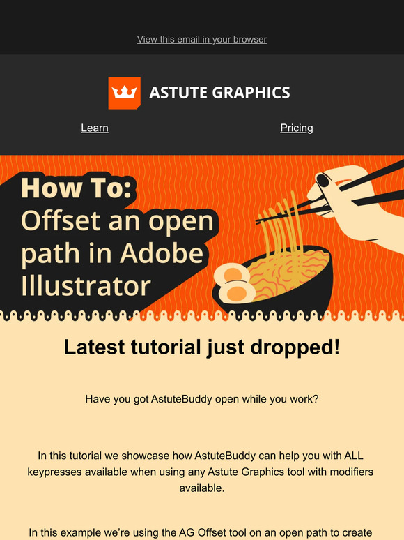 Astute Graphics: Learn how to offset a path in Illustrator ️ | Milled