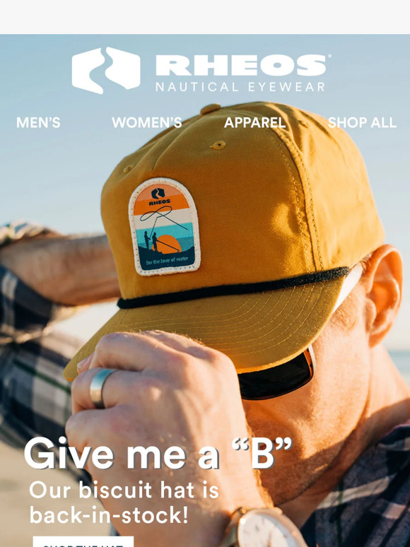 Rheos Gear: Hats Off to Style: Our Biscuit Hat is Back in Action | Milled