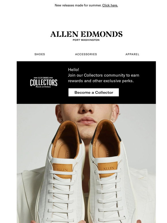Allen Edmonds: All new: The latest shoes, sneakers and loafers | Milled