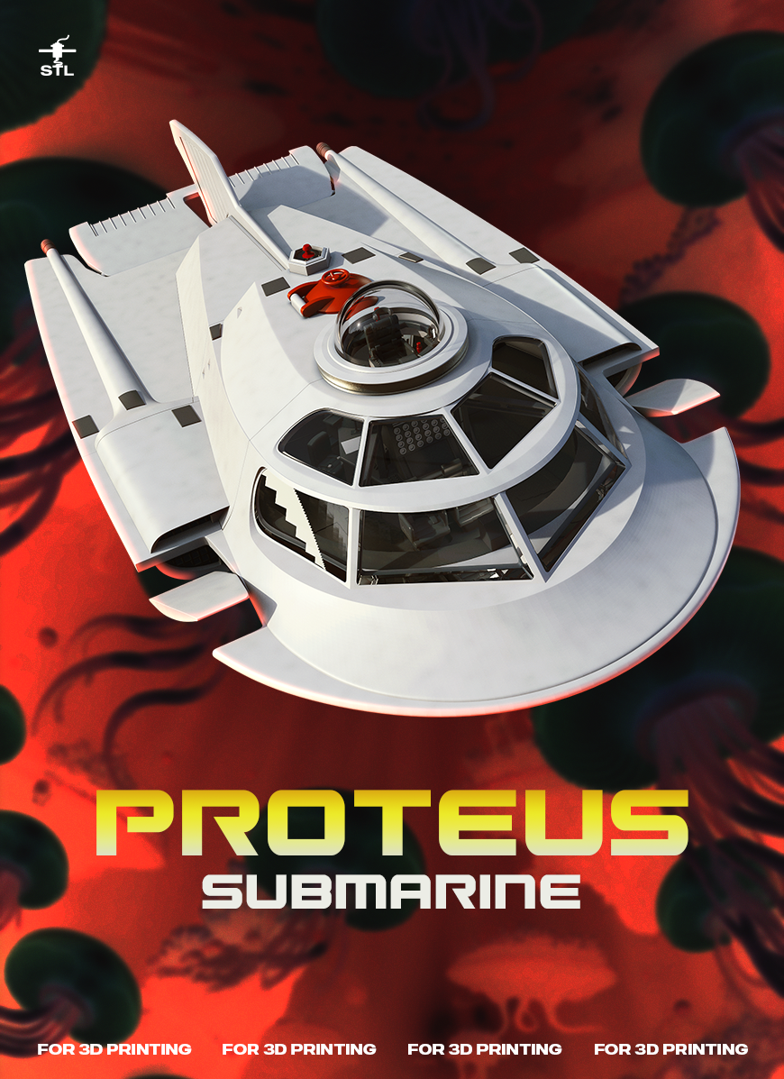 Gambody: 🧬 Check out our new navy ichthyology submarine Proteus for 3D ...