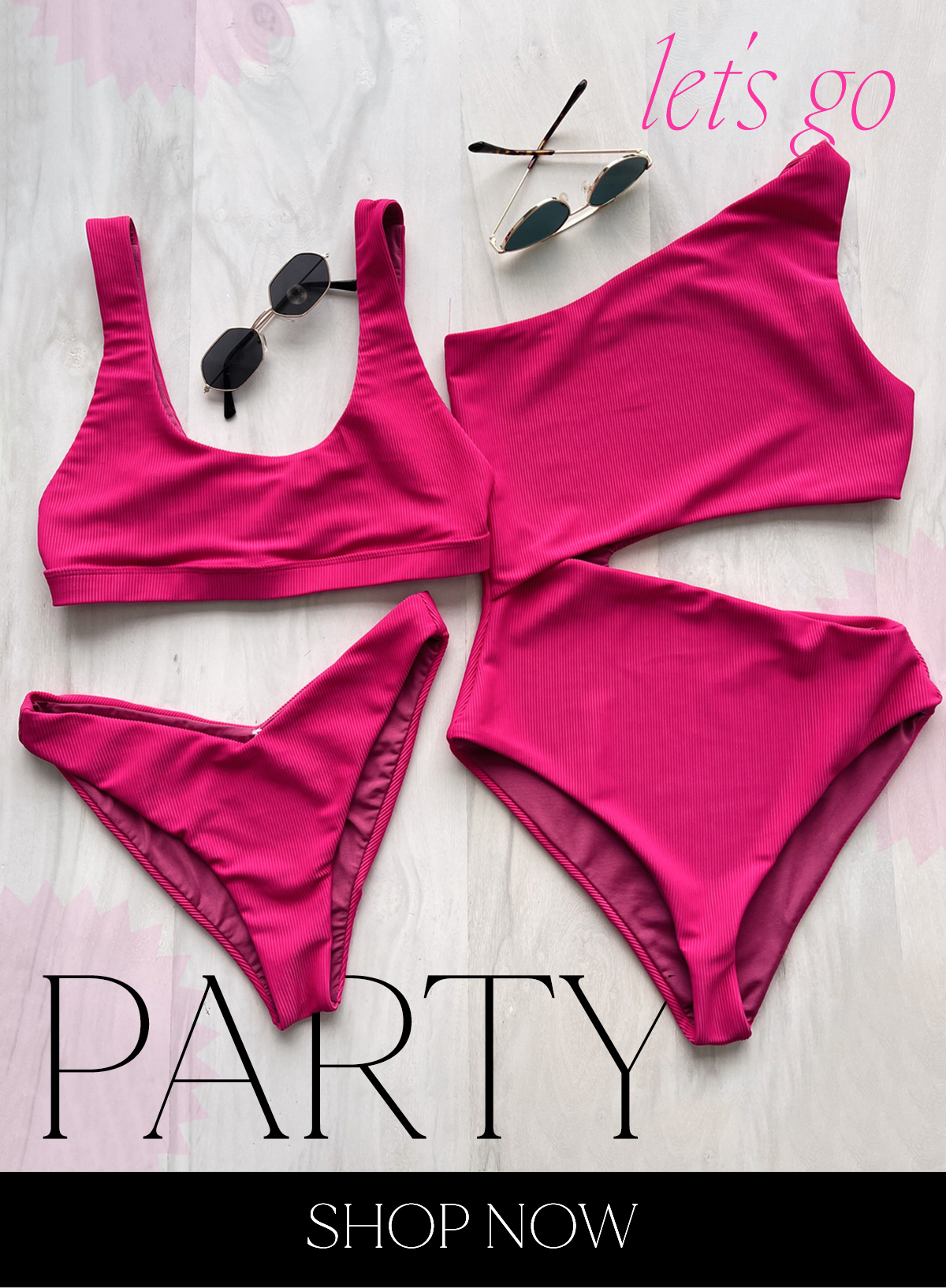 Beach Riot: LET'S GO PARTY 💗 | Milled