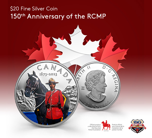 Royal Canadian Mint: Commemorate the 150ᵗʰ anniversary of the RCMP with ...