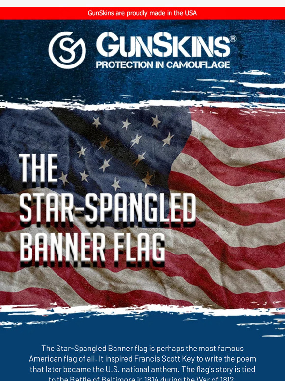 GunSkins: FEATURED: One of the most ICONIC Flags | Milled
