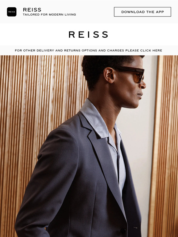 Reiss UK Email Newsletters: Shop Sales, Discounts, and Coupon Codes