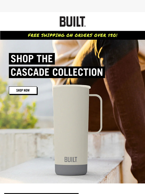 Built NY: Sip Effortlessly With BUILT’s Cascade Collection. | Milled