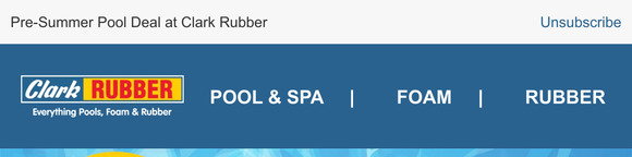 Clark Rubber: 💦 Pre-order your pool and recieve a FREE Intex pack! Shop ...
